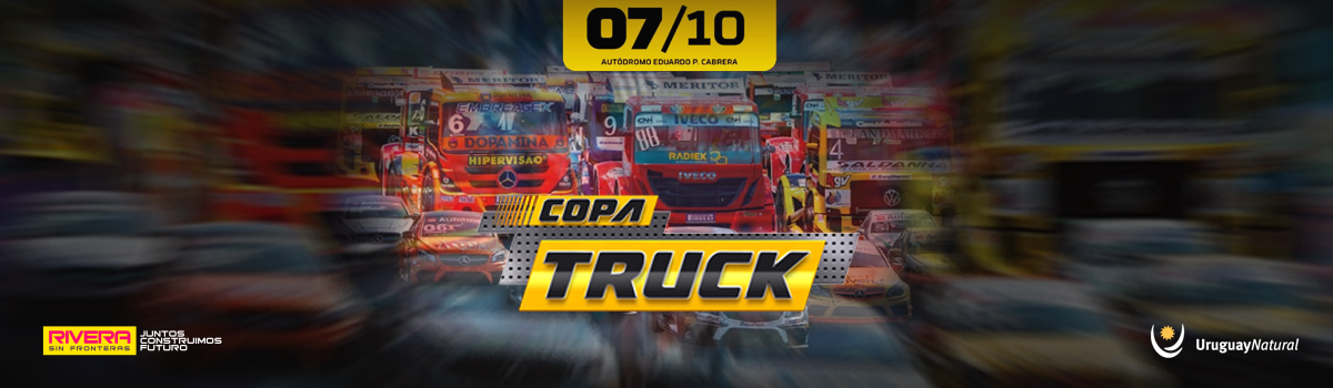 Banner Copa Truck Portal – Intendencia Departamental de Rivera