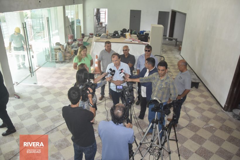 Recorrida por obras en el centro de la ciudad – Intendencia ...