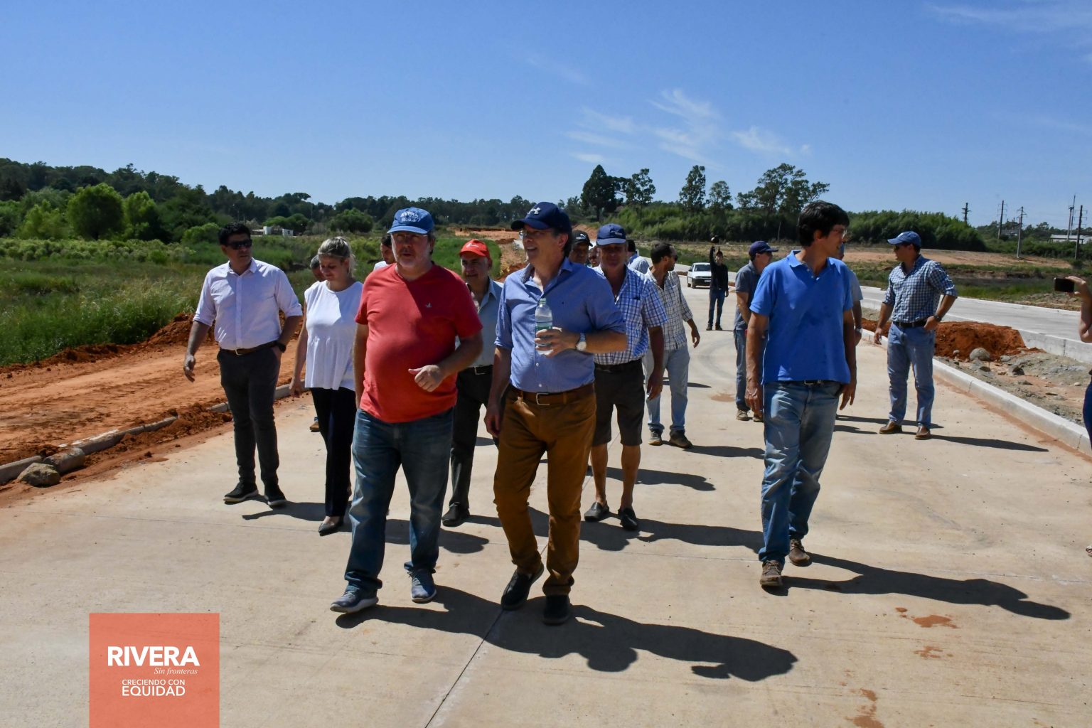 Intendente visita dos importantes obras en la ciudad de Rivera ...