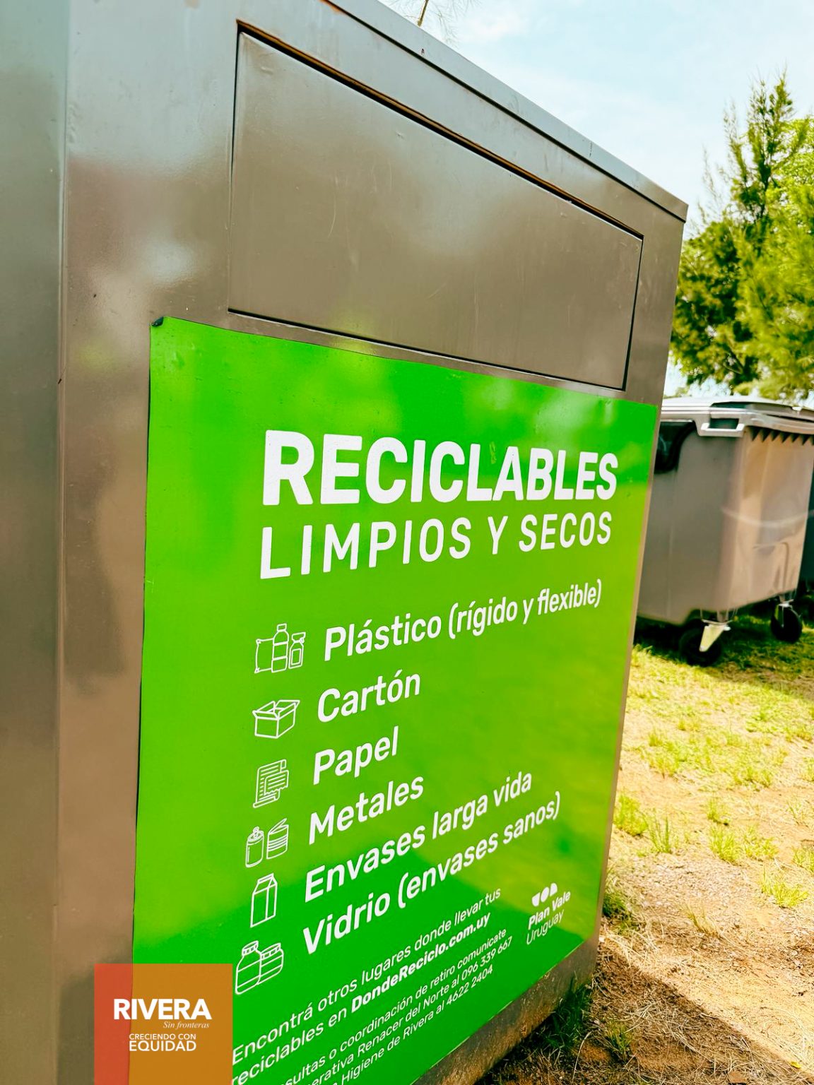 Intendencia habilitó el nuevo Punto Verde 2 en el Polo de Desarrollo ...